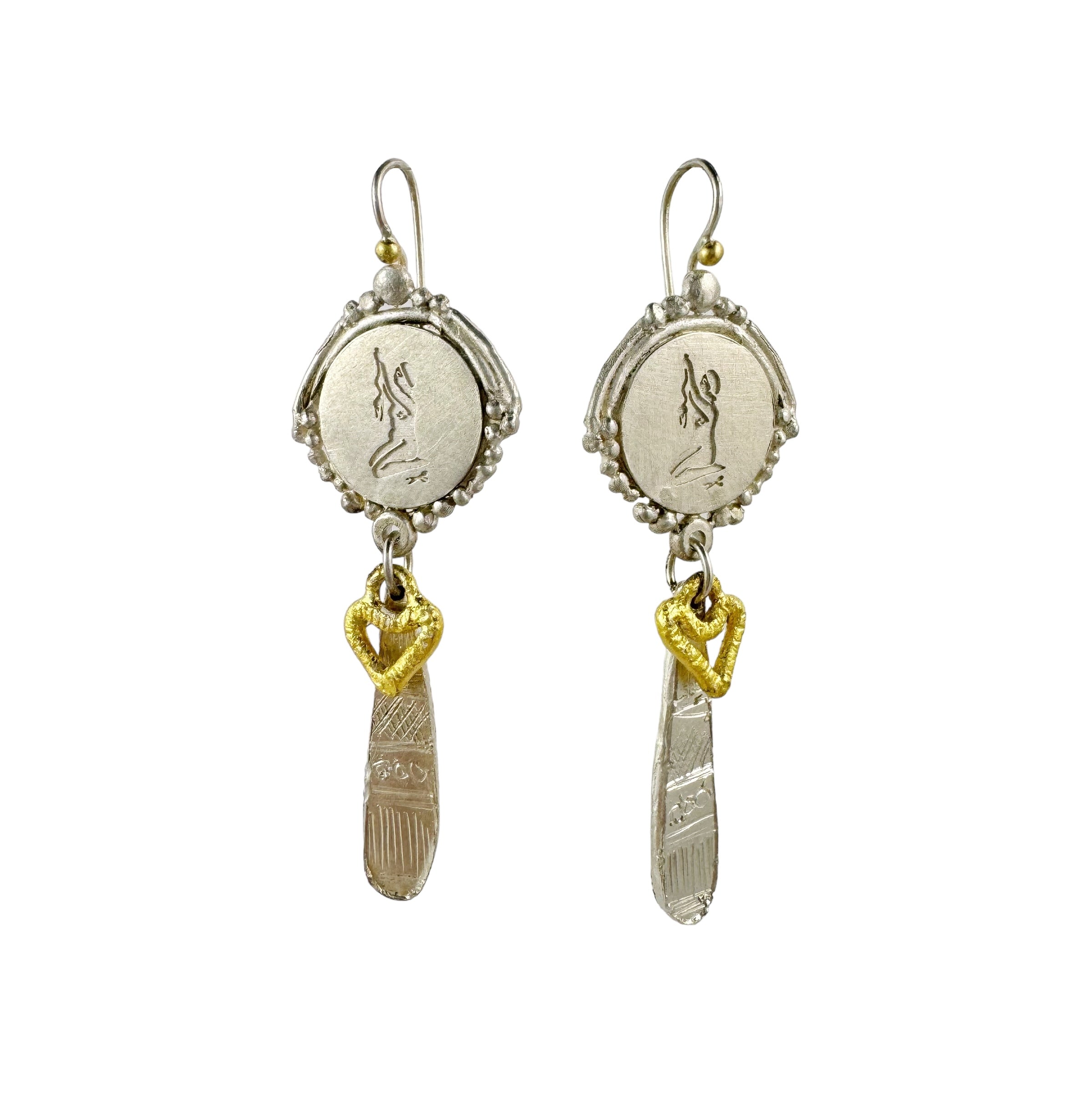 Heroine's Long Earrings - Romy Mittelman – Studio Melt